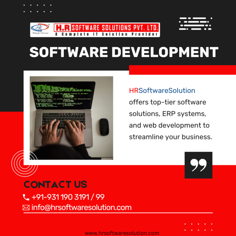 Software Development by HR Software Solution
